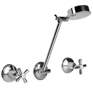 Dallas Shower Set CP - All Directional Shower - Ewing Industries