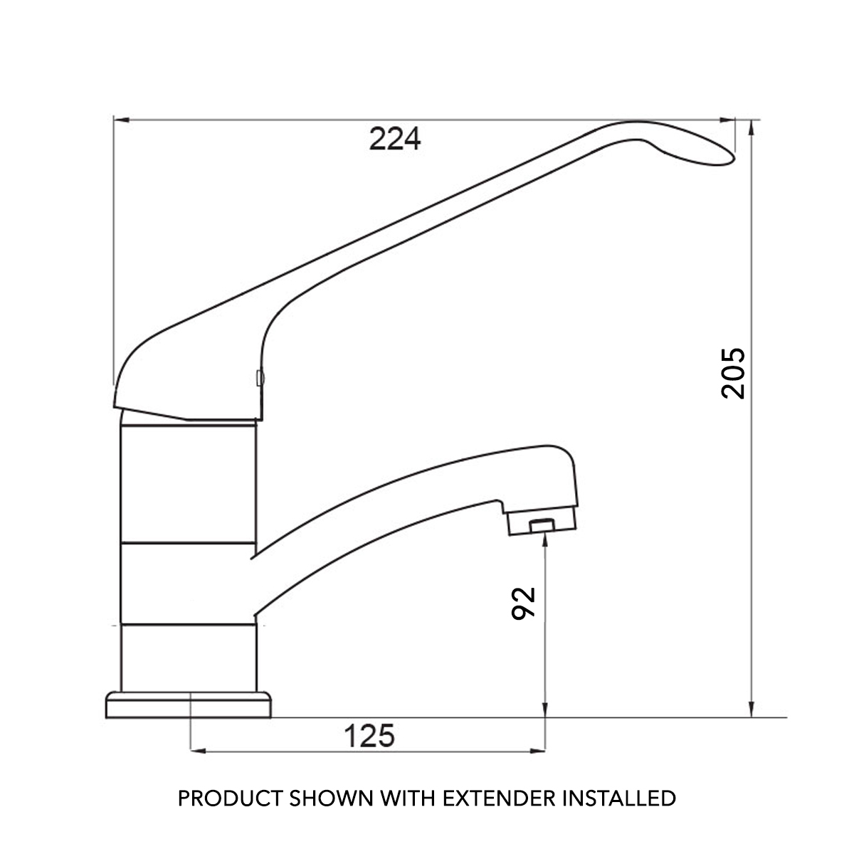 Mixer Base Extender - Ewing Industries